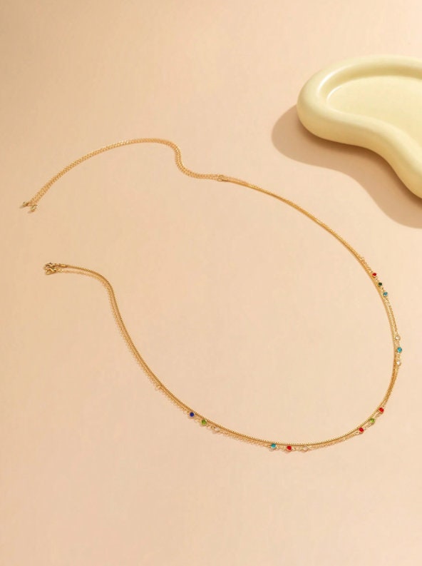 Double Layered Belly Chain S • Body Jewellery • Holiday Accessories ...