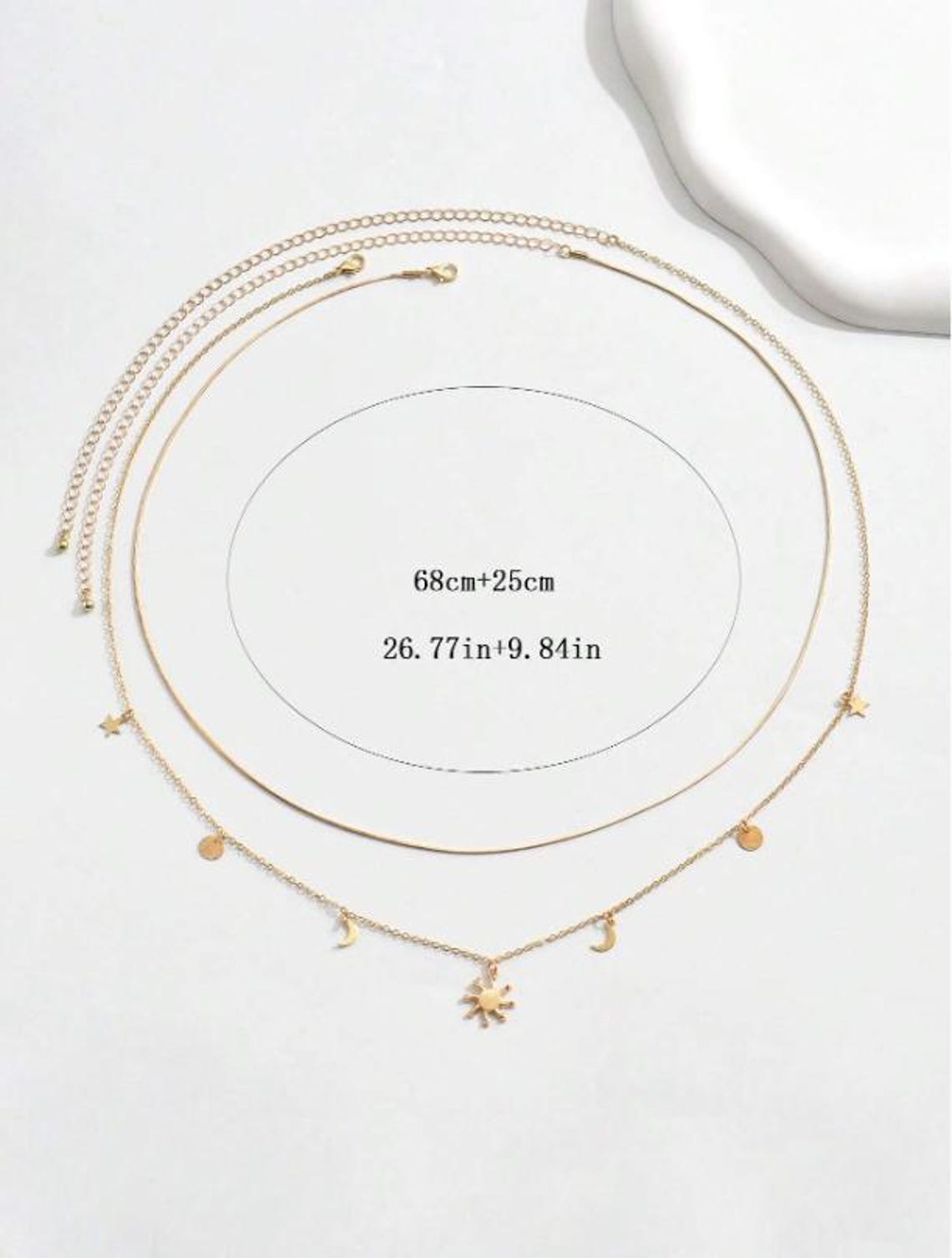 Double Layered Belly Chain S Body Jewellery Holiday Accessories ...