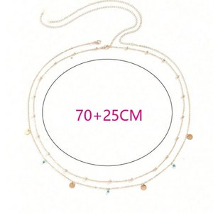 Double Layered Belly Chain S Body Jewellery Holiday Accessories ...