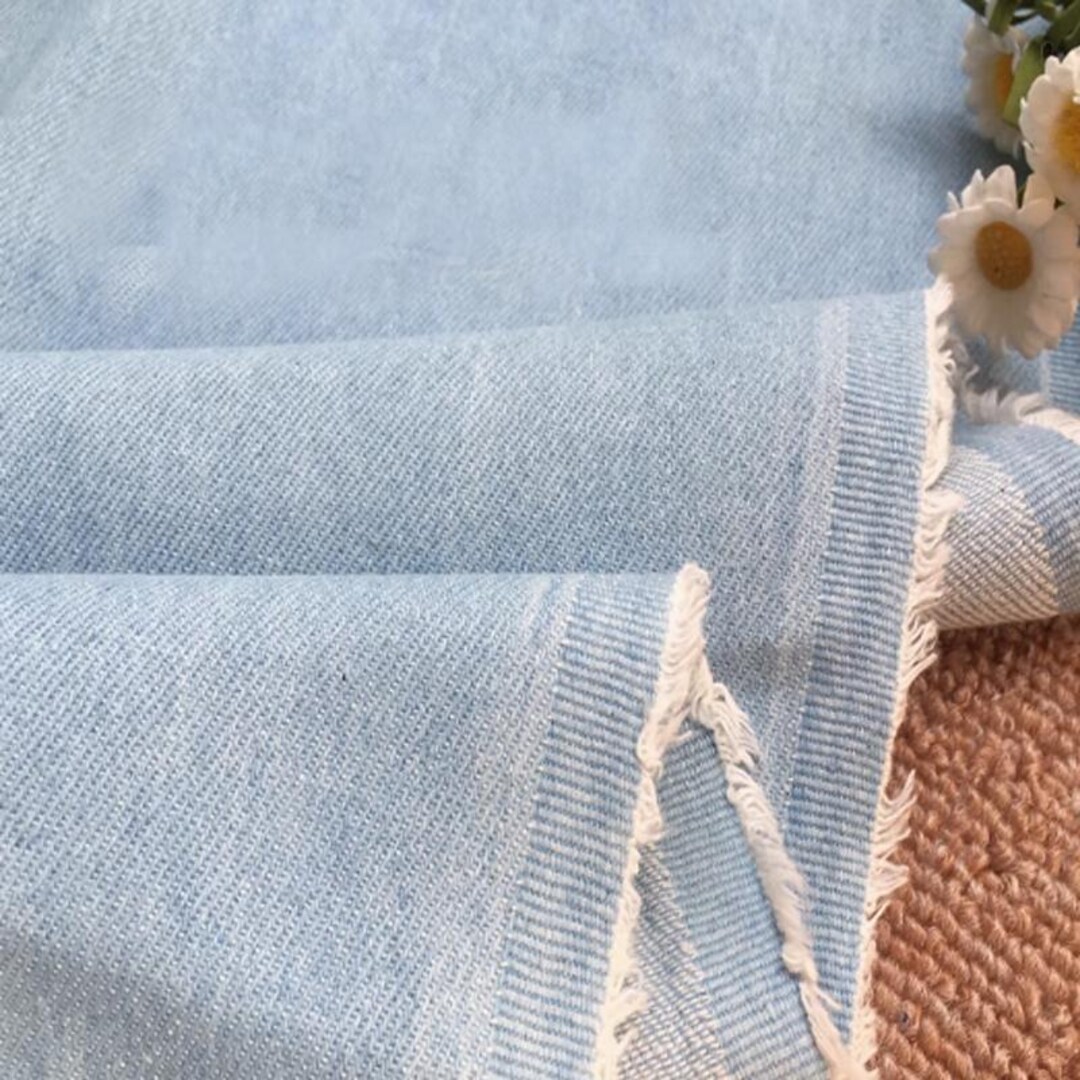 Washed Denim Fabric, Cotton Denim Fabric, Heavy Weight Denim, Soft ...