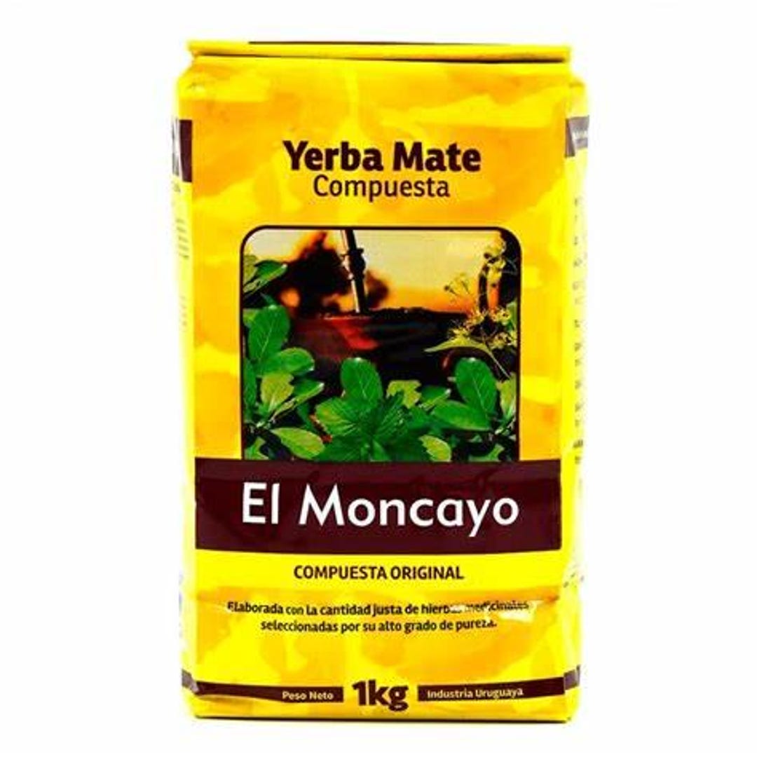 Moncayo Yerba Mate Compound Without Stick X 1 Kilo Pack X 2 - Etsy