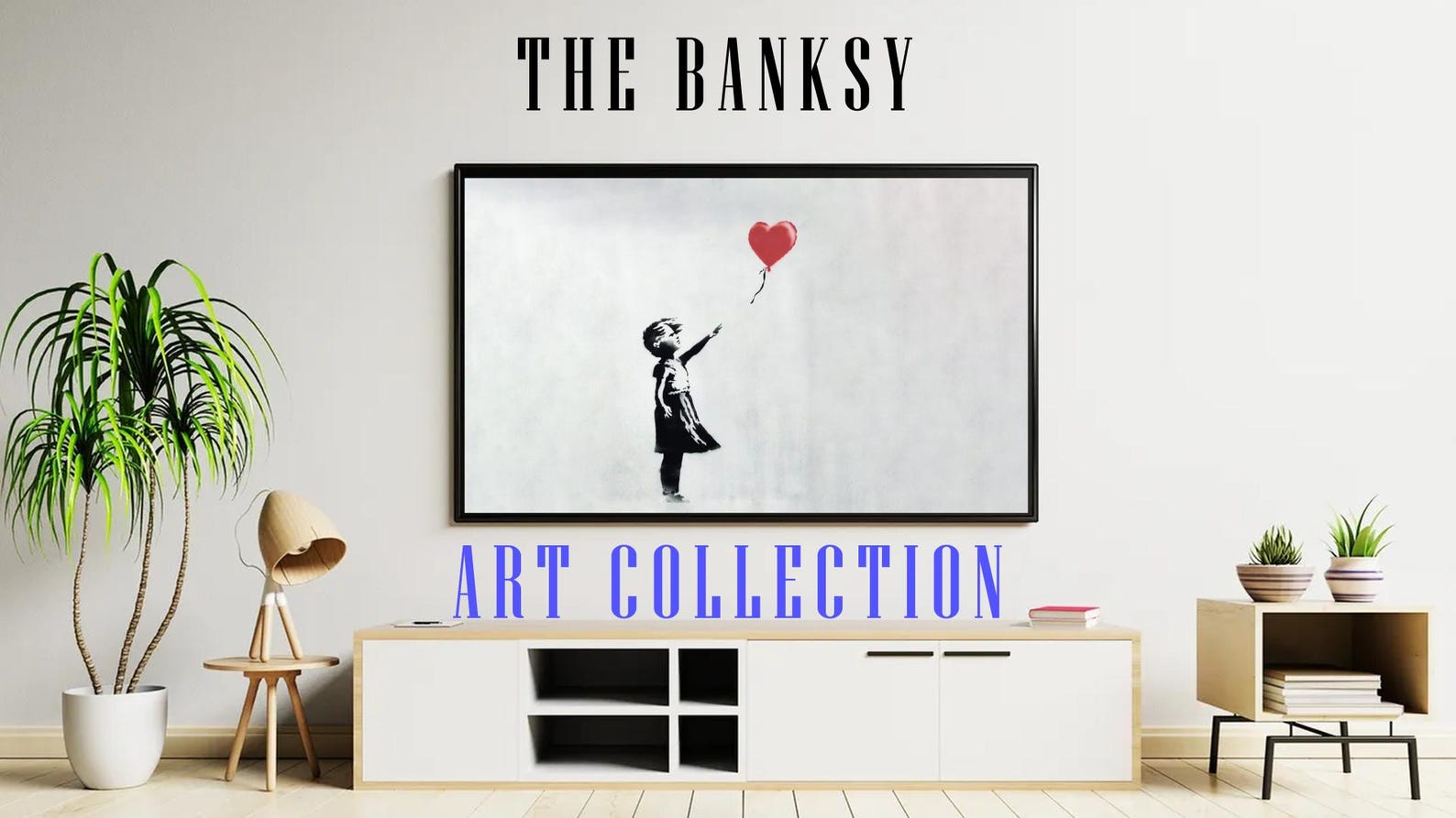 Banksy TV Art Bundle 20 Iconic Banksy Pieces Samsung Frame TV Art ...