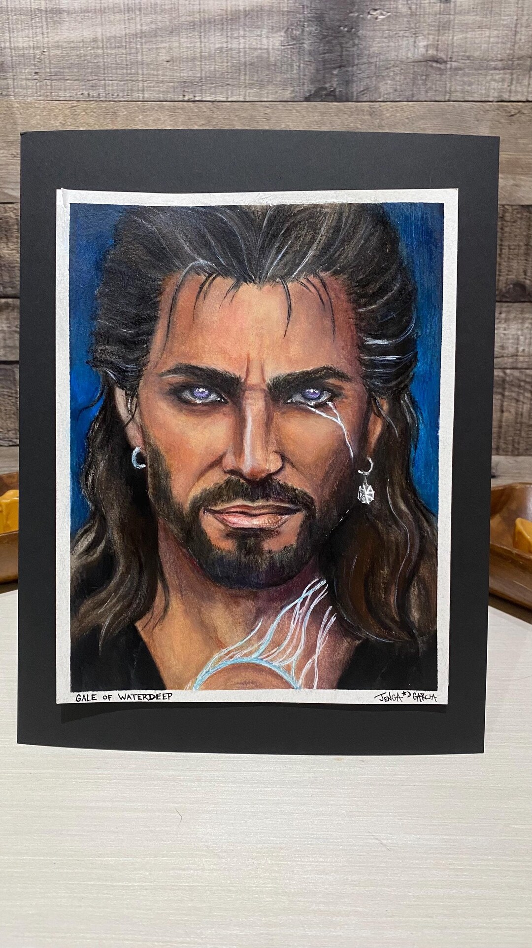 Gale of Waterdeep ORIGINAL Painting BG3 Baldur's Gate 3 Inspired DND ...