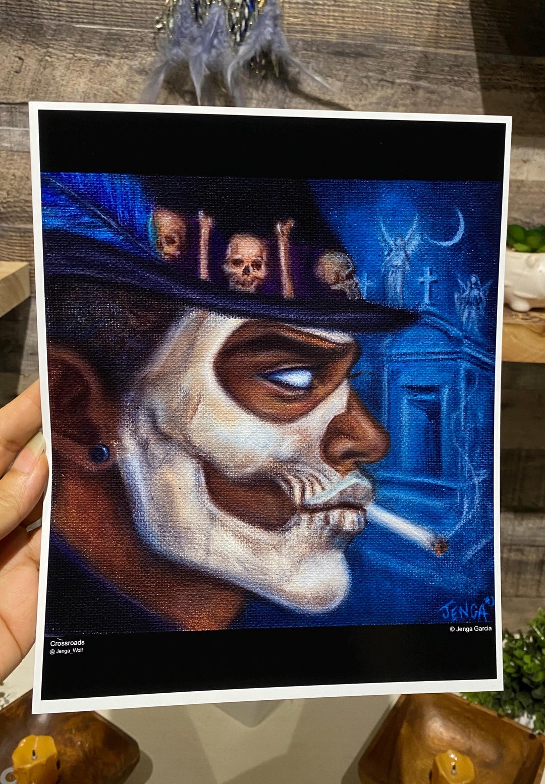 Voodoo Hoodoo Baron Samedi Shadow Man Gris Gris Cemetery Papa Legba ...