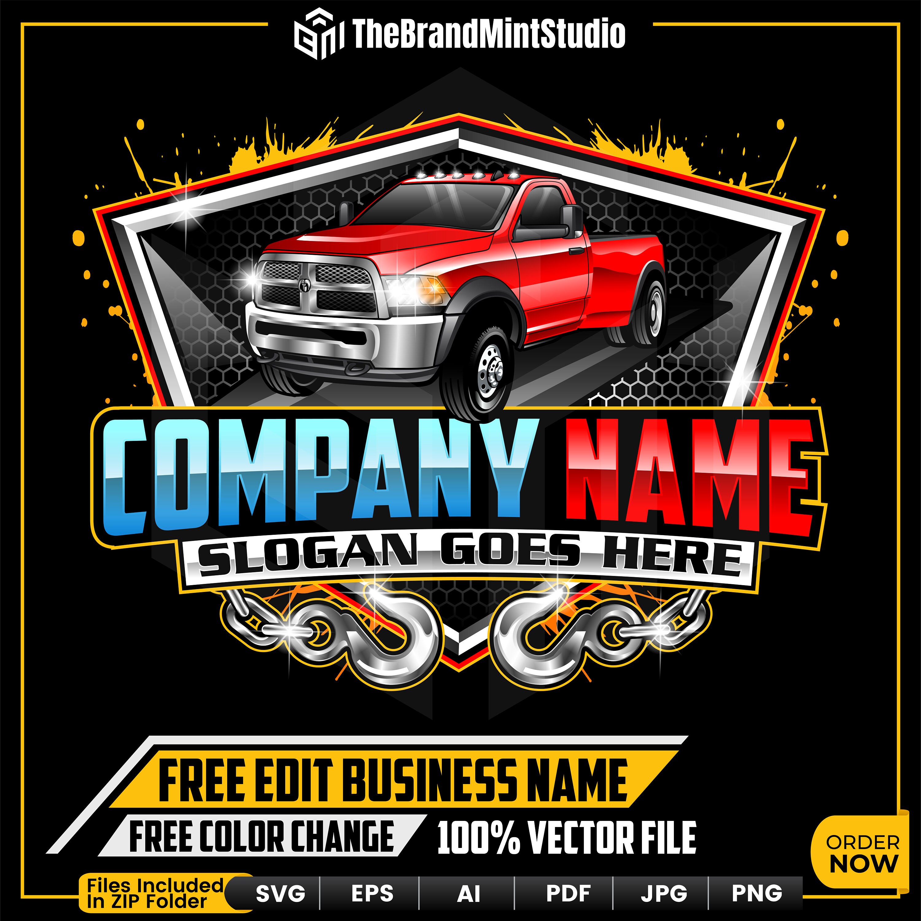 Ram Pickup Truck Logo, Heavy Duty Pickup Truck Logo, Trucking Logo ...