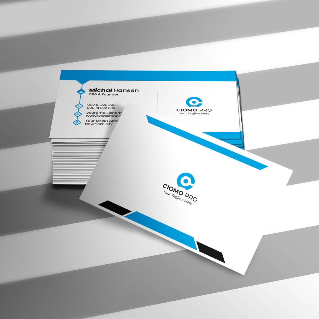 Custom Business Card Design for Your Business - Etsy