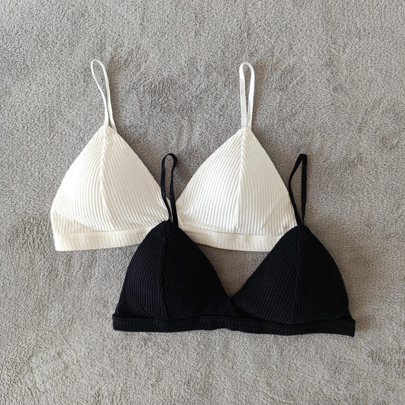 Triangle Bralette - Etsy