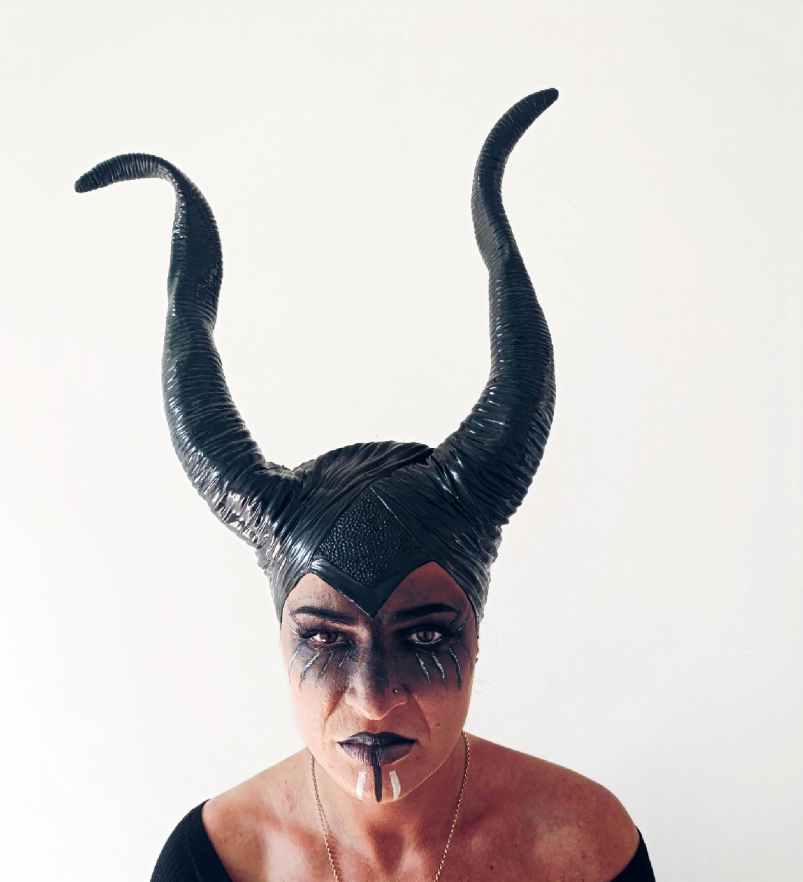 Young Maleficent Inspired Horns Cosplay Horns Halloween Costumes Demon ...