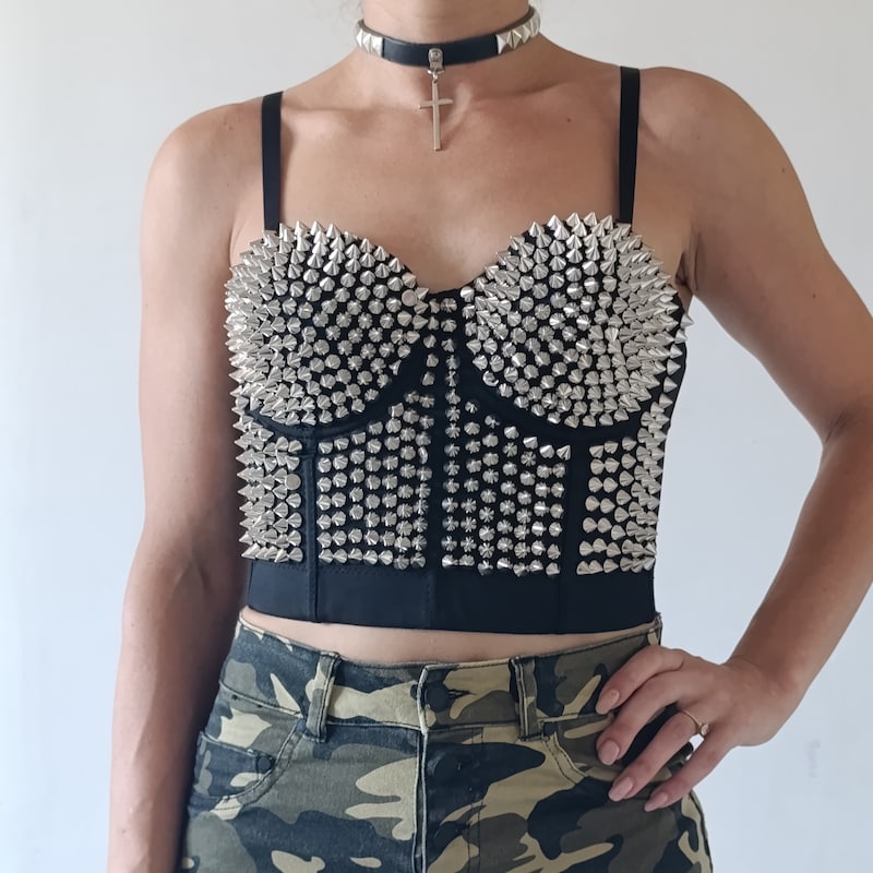 Heavy Metal Corset - Etsy