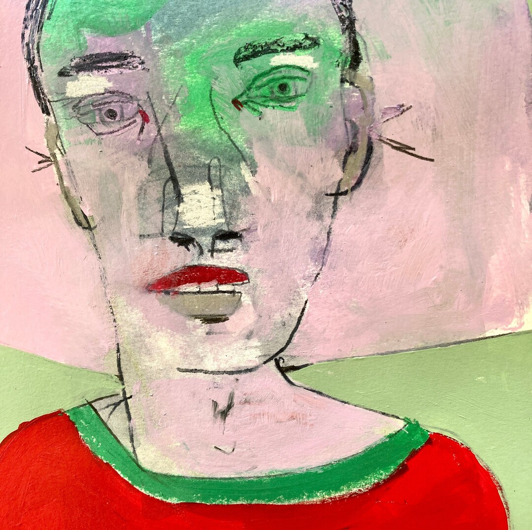 Jill Emery Folk Contemporary Art 'drone Captures - Etsy