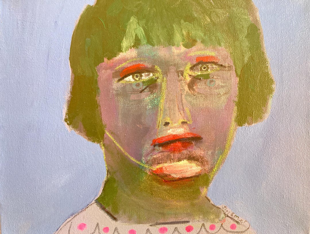 Wondering How We Can Truly Know Ourselves Jill Emery Folk Expressionism ...