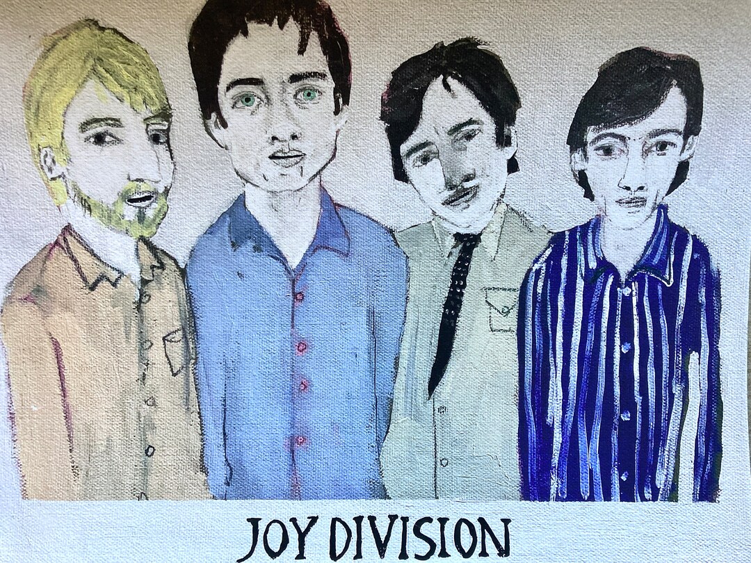 Joy Division Giclee Print Jill Emery Ian Curtis Free Us Shipping - Etsy