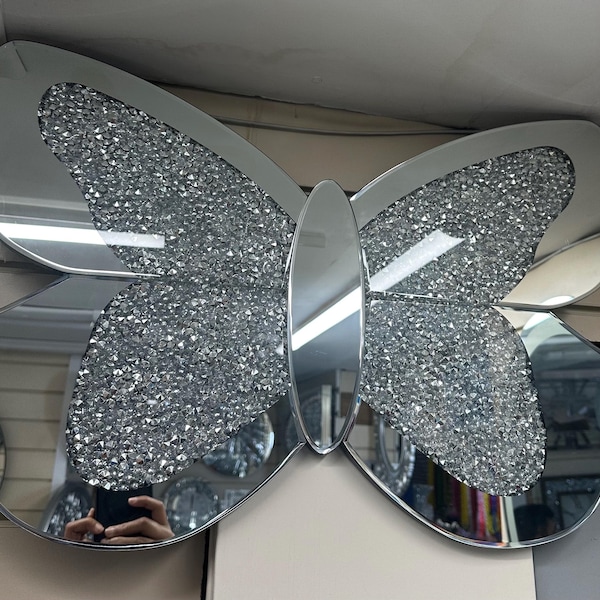 Butterfly Mirror Wall Decor - Etsy