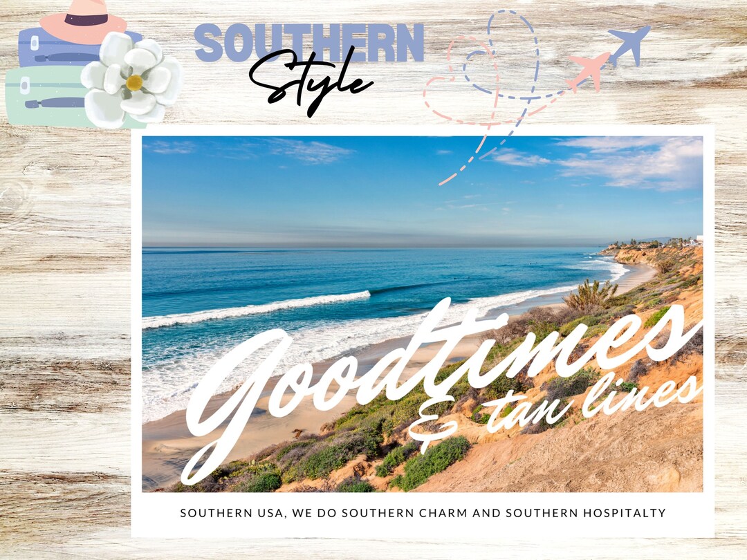 Goodtimes and Tan Lines/ Southern Postcards/postcards/ Good Times ...
