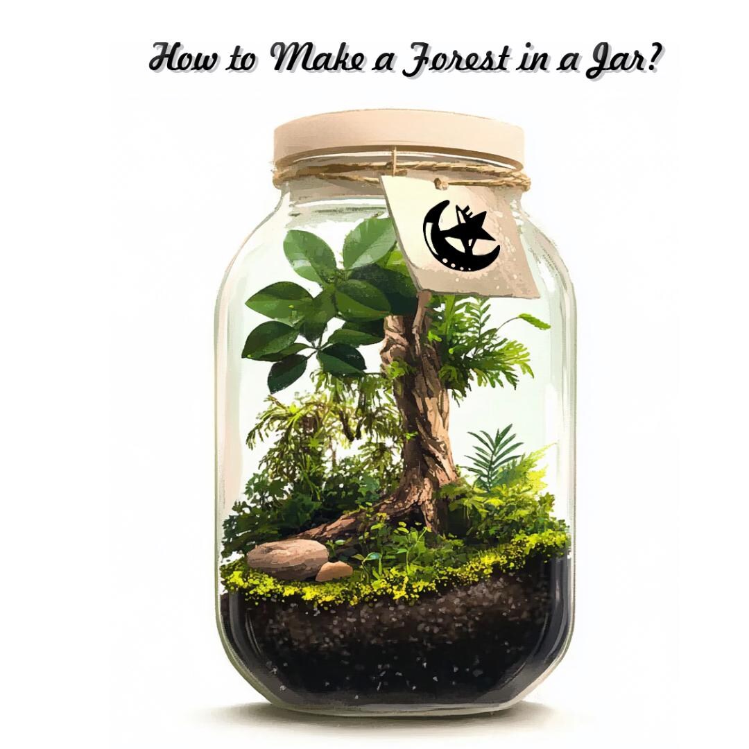 How to Make a Forest in a Jar? - Step-by-step Guide to Creating Your Own Terrariums - Detailed ...
