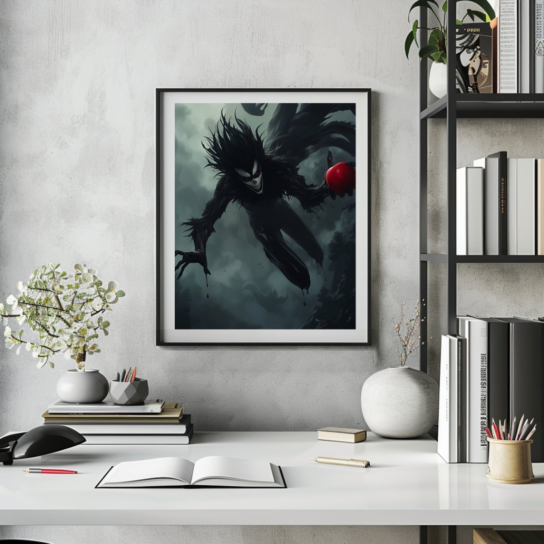 Anime Poster, Digital Prints, Manga Poster, Printable Art, Home Wall ...