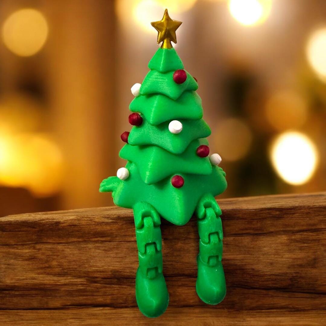 Articulated Dangling Legs Christmas Tree STL File (digital Download) - Etsy
