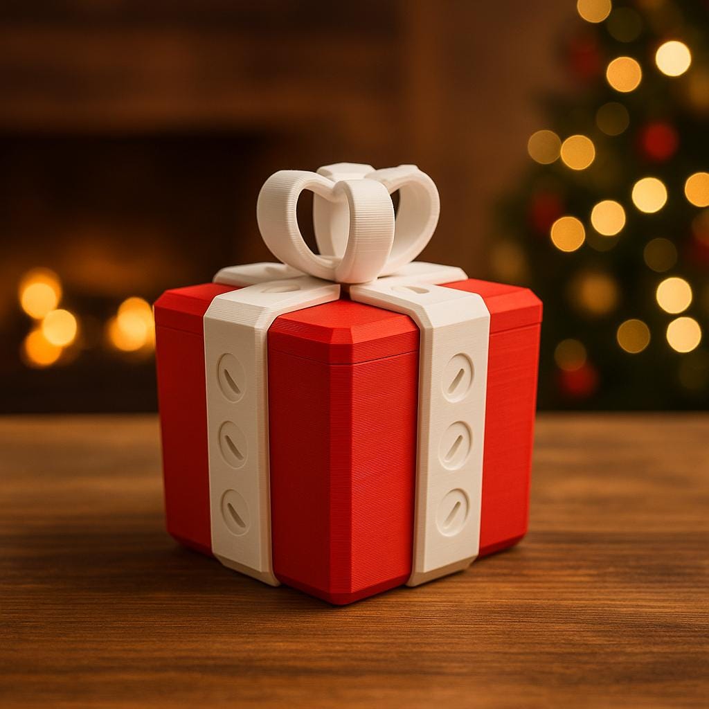 3D Printed Annoying Gift Box: Multi-color Gag Present - Etsy