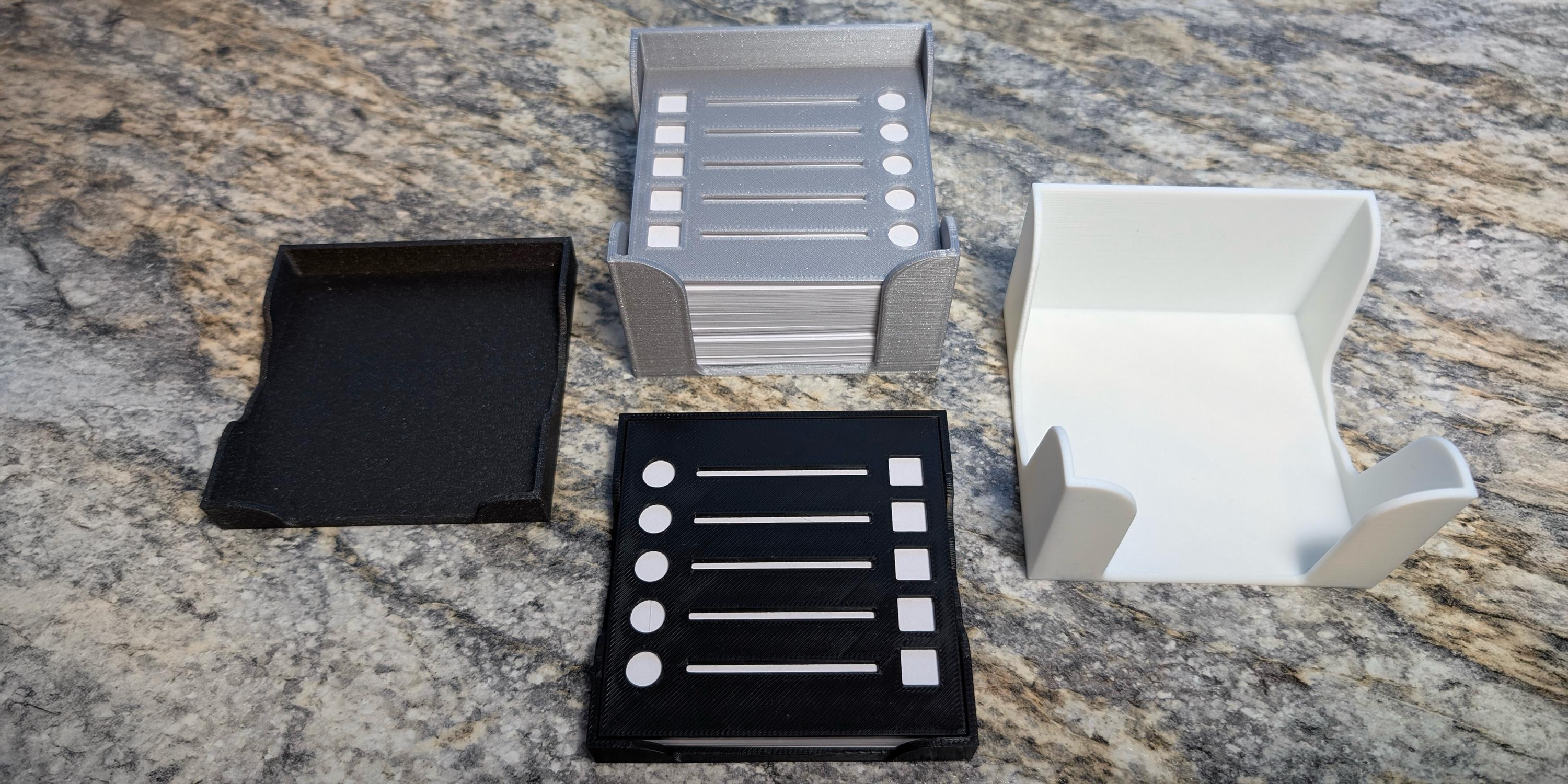Sticky Note Stencil| 3D Printed, Custom Design, 3"x3" Sticky Note ...