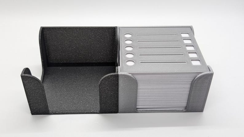 The Sticky Note Stenci 3D Printed, Custom Design, 3x3 Sticky Note ...