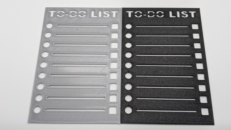 Notepad Stencil | 3D Printed, Custom Design 4"x6" Notepad Holder With ...