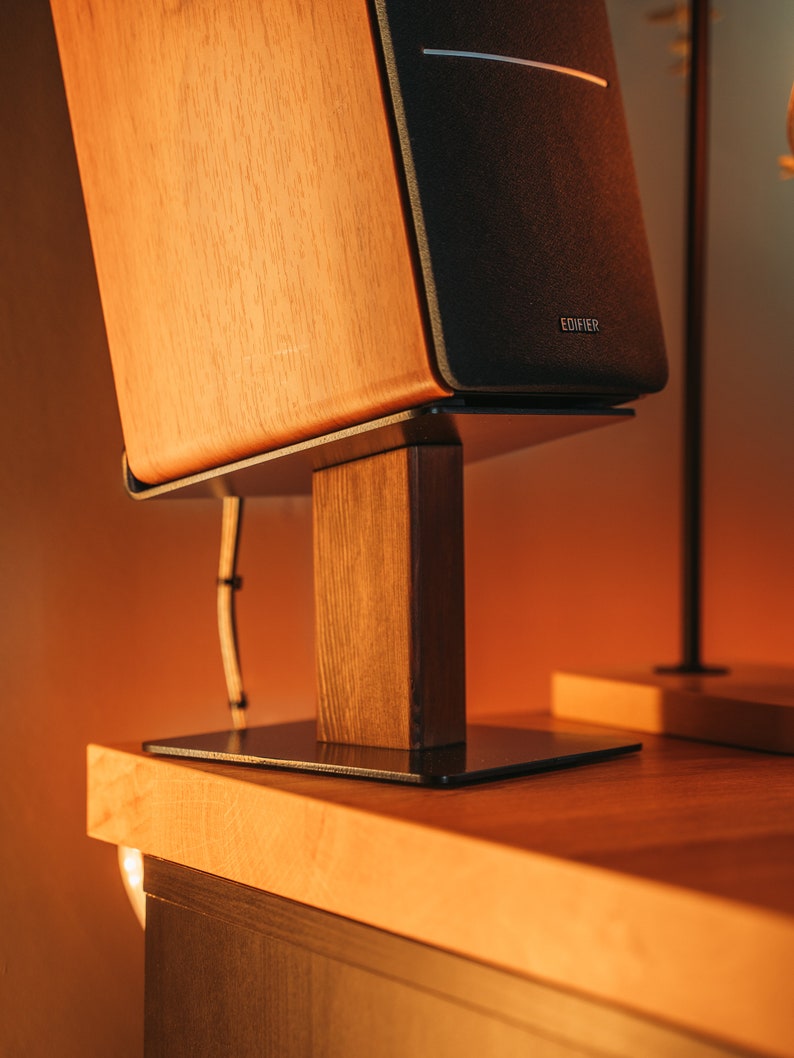 Speaker Riser Stand Desktop Speaker Stand Anti-vibration Speaker Stand ...