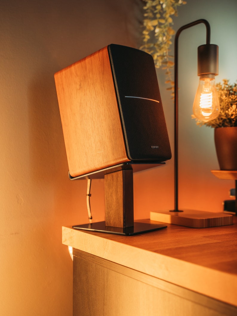 Speaker Riser Stand Desktop Speaker Stand Anti-vibration Speaker Stand ...