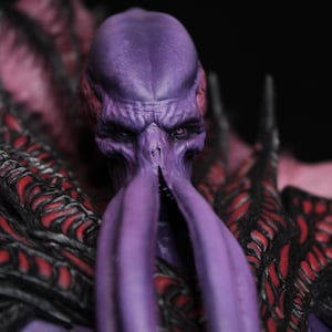 Mind Flayer 3D Printed 12K High-res Collectible Figure Gift for RPG ...