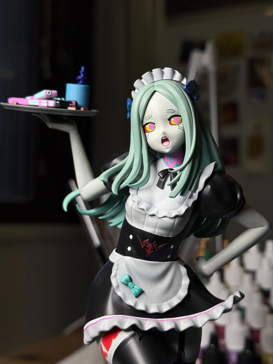 Maid Becca 3D Printed Figure: 12K High-res Collectible for RPG Gamers ...