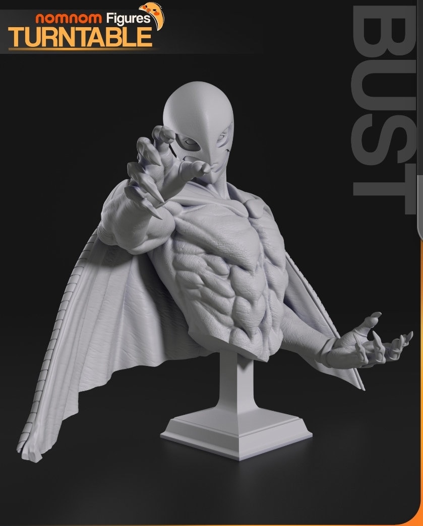 Pure Evil Falcon Demon 3D Printed Collectible Figure for Manga & Anime ...