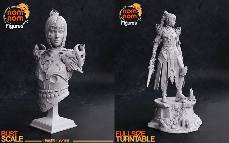 Shadowheart Baldur's Gate 3 BG3 Elf Fantasy Larian Nomnom Figures - Etsy