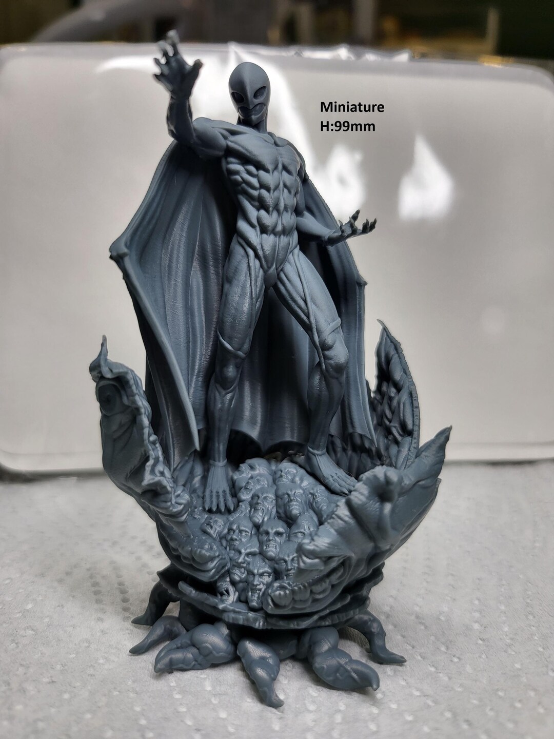Pure Evil Falcon Demon | 3D Printed Collectible Figure | for Manga ...