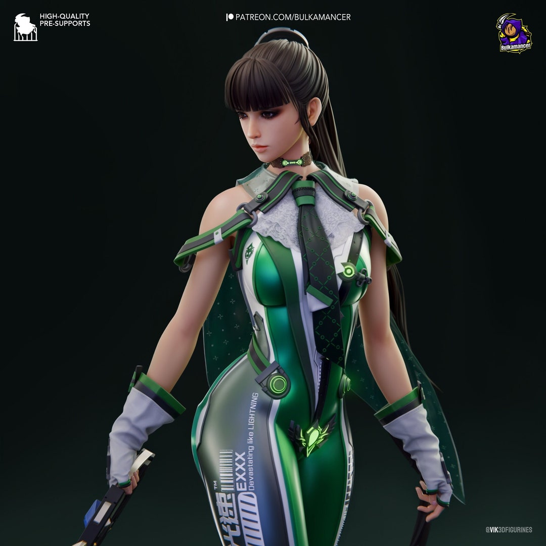 Planetary Defender | 3D Printed Collectible Figure | Gift for Video ...