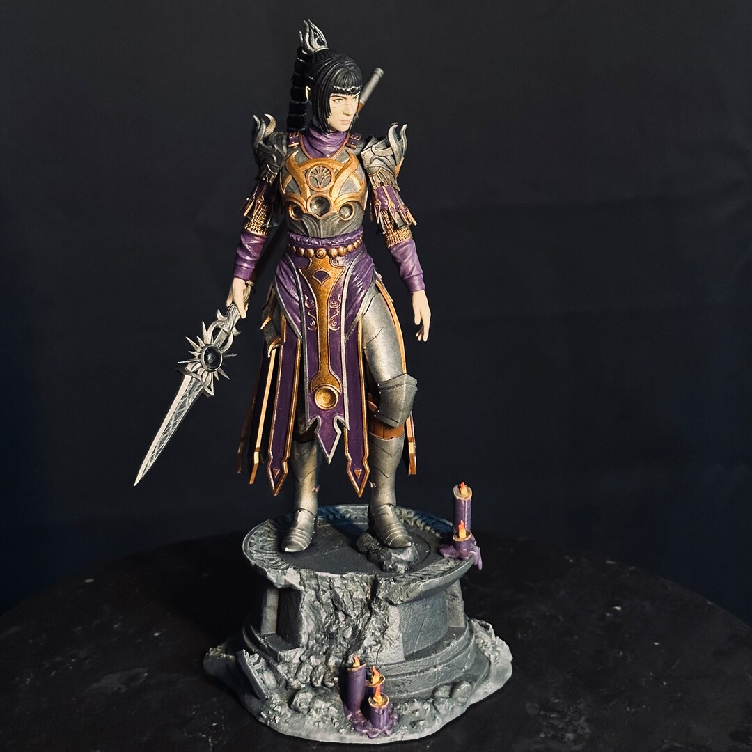 Shadowheart Baldur's Gate 3 BG3 Elf Fantasy Larian Nomnom Figures - Etsy
