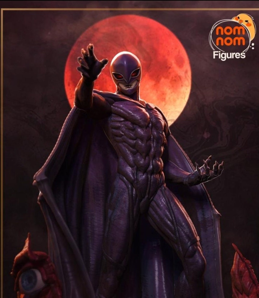 Pure Evil Falcon Demon 3D Printed Collectible Figure for Manga & Anime ...