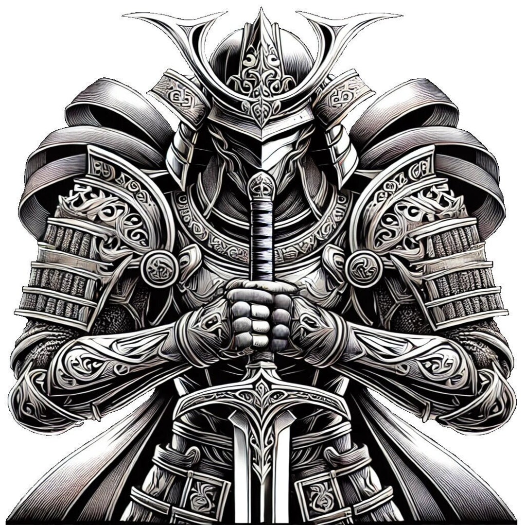 Samurai Knight - Etsy