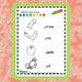 A-Z Handwriting Exercises and Vocabulary Learning for Kindergarten ...