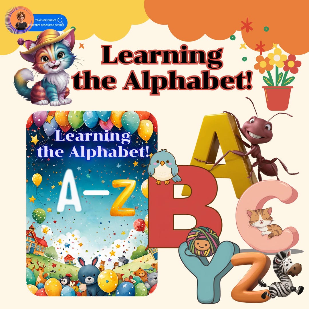 Playful Learning: Alphabet Fun From A to Z - Etsy