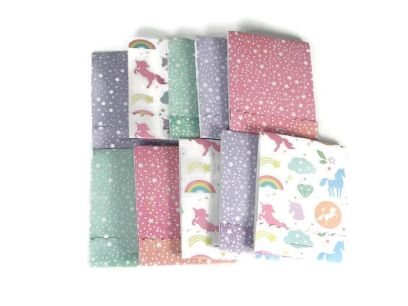 Birthday Party Favor Matchbook Notepads Mini Note Pads in - Etsy
