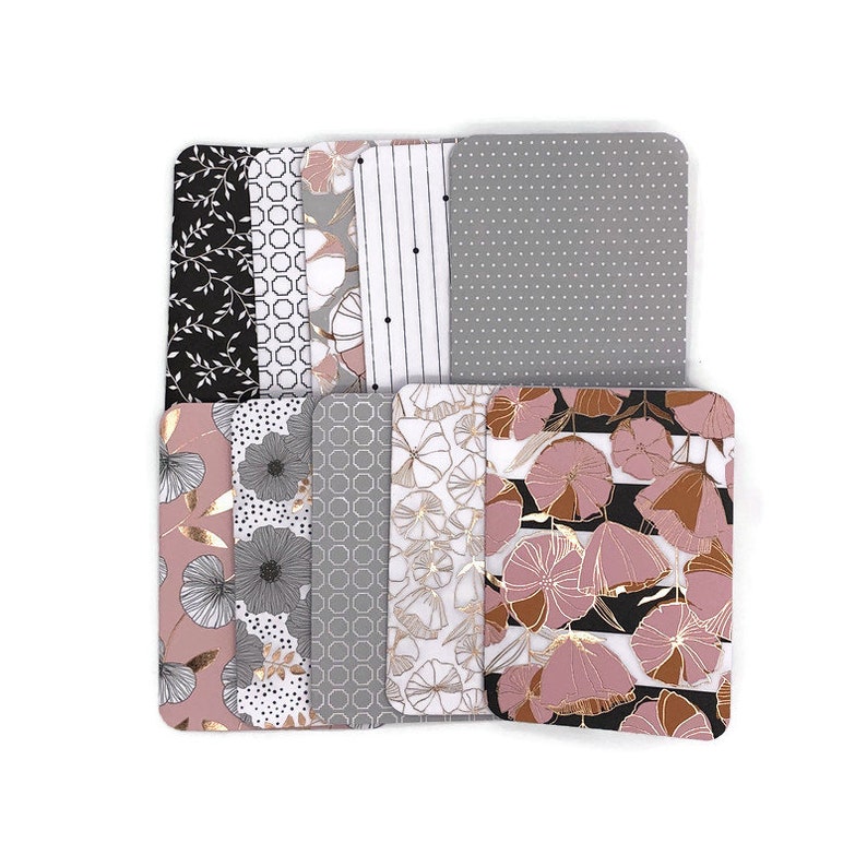 Blank Note Card Set Pretty Poppy Set of 20 | Etsy