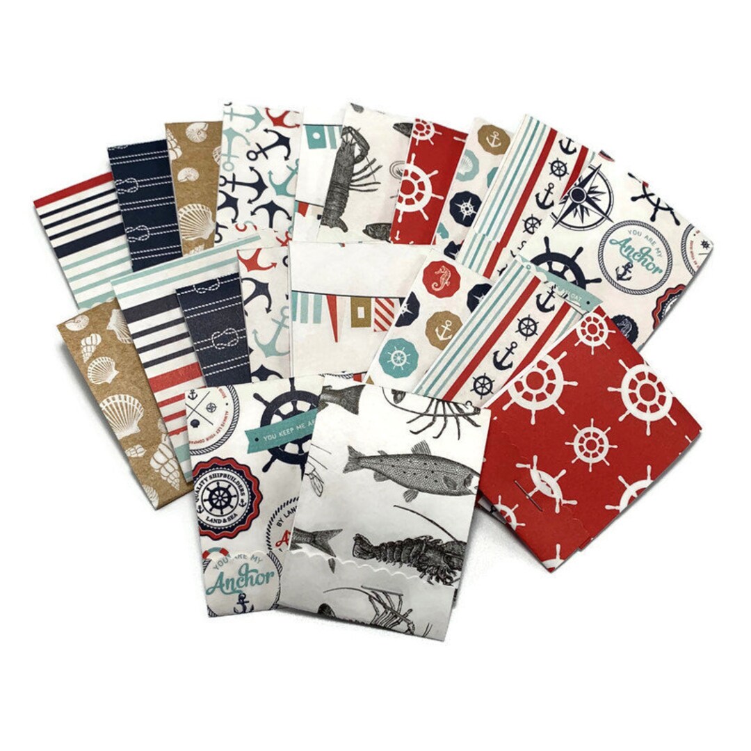 Set of 20 Matchbook Notepads Mini Note Pads in Ahoy There - Etsy