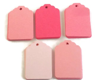 Funky Tags Paper Gift Tags in Fresh Greens Set of 50 | Etsy