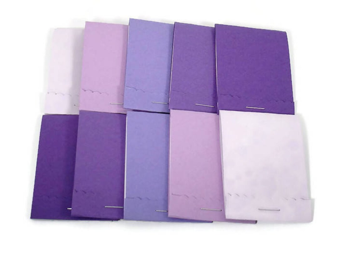 Set of 20 Matchbook Notepads Baby Shower Favors Mini Note Pads in ...