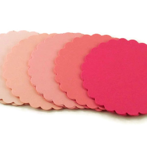 Pink Paper Circles - Etsy