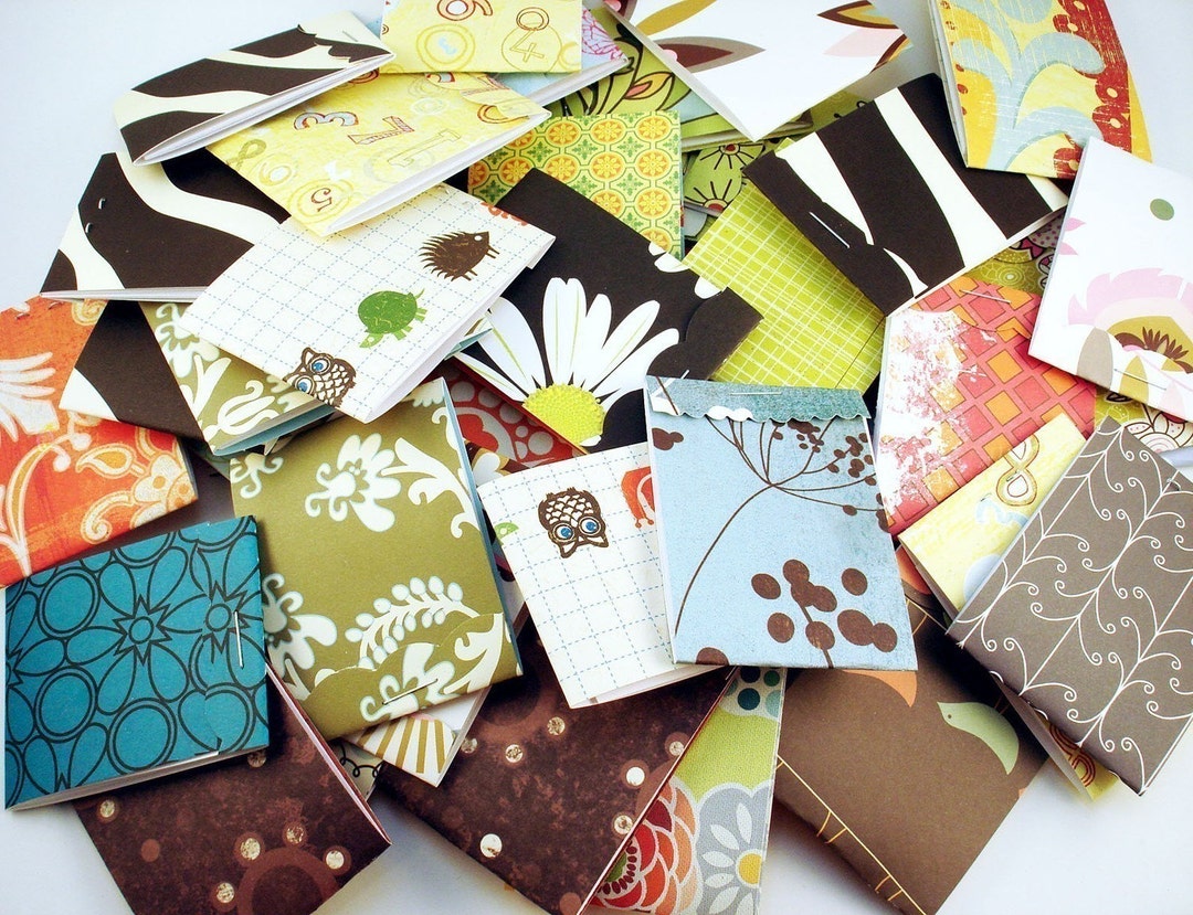 30 Matchbook Notepads Matchbook Favors in Funky Mix - Etsy