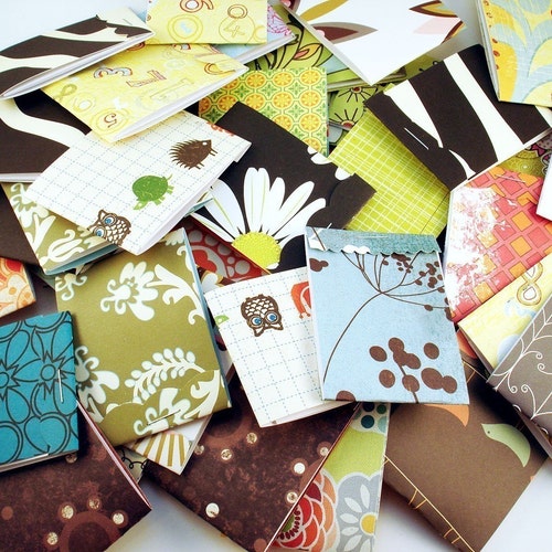 30 Matchbook Notepads Matchbook Favors in Funky Mix | Etsy