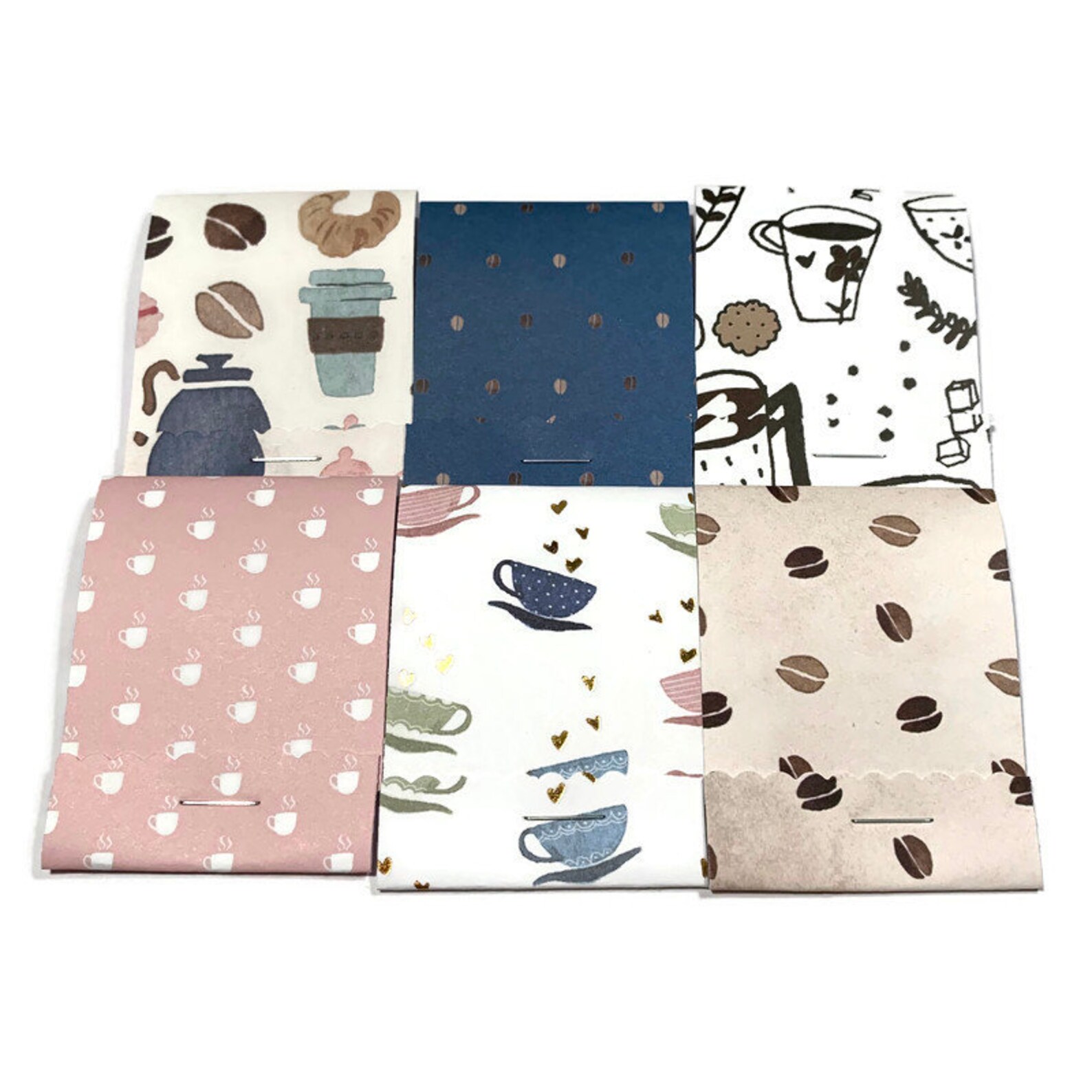 24 Mini Matchbook Sized Notepad Party Favors in Brewtiful Day - Etsy