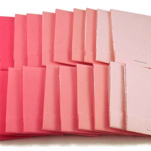 Pink Party Favors 20 Matchbook Notepads Mini Note Pads in Pink Pop - Etsy