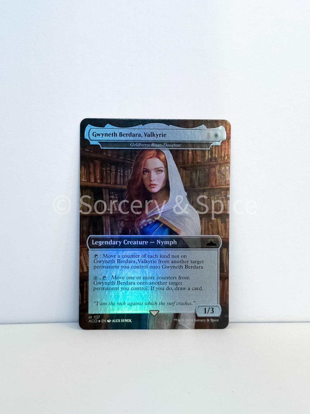 ACOTAR Series MTG Proxy Trading Card - Gwyneth Berdera, Valkyrie ...