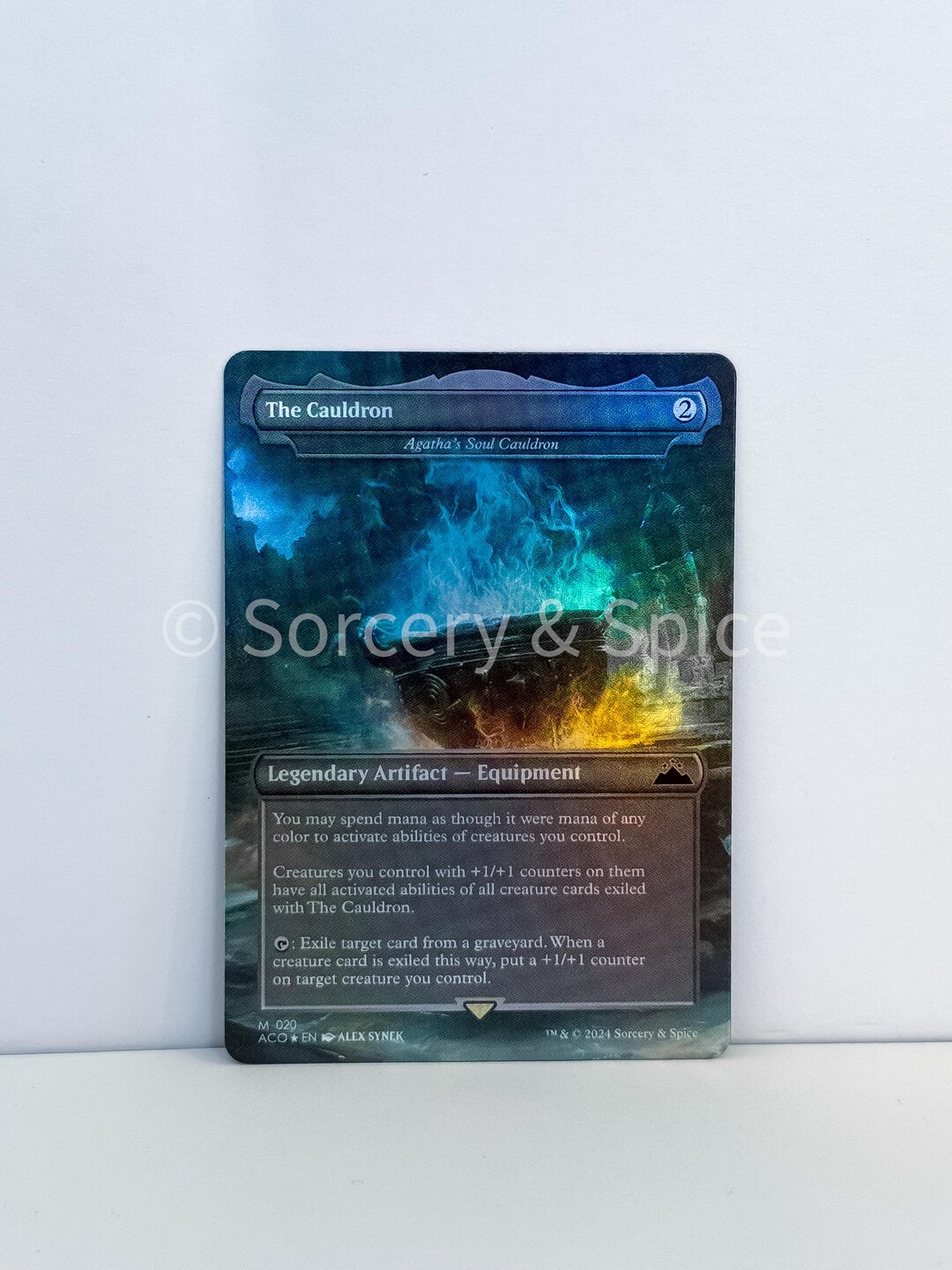 ACOTAR Series MTG Proxy Trading Card - the Cauldron (agatha's Soul ...